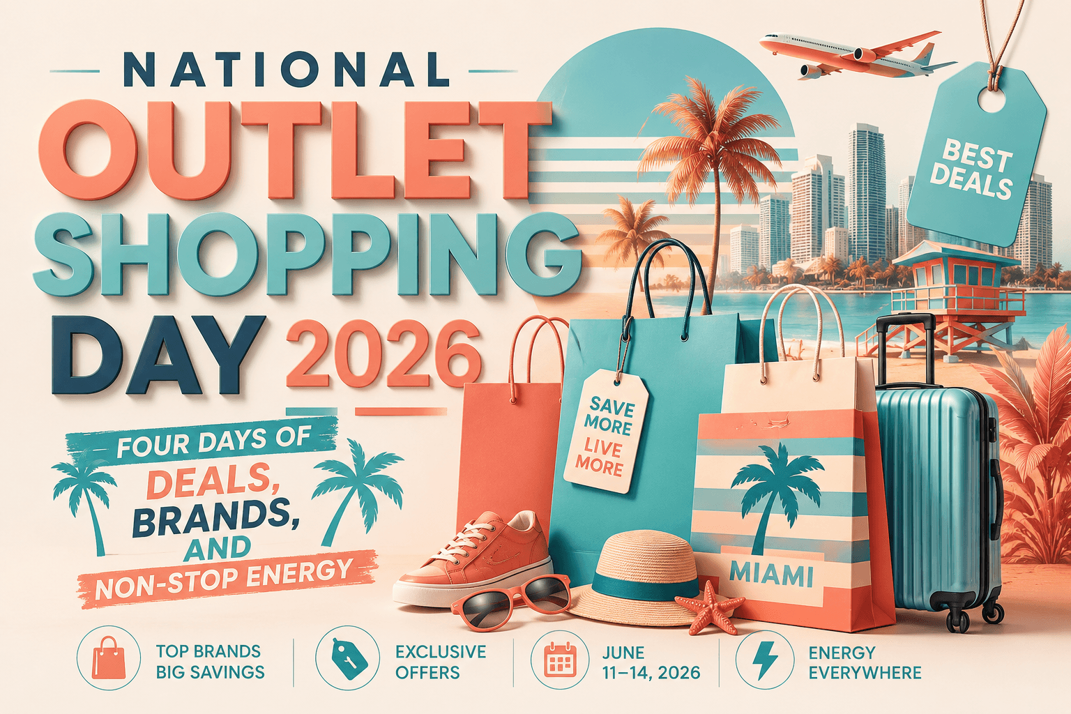 National Outlet Shopping Day 2026 | Welcome to Miami | WelcomToMiami.com